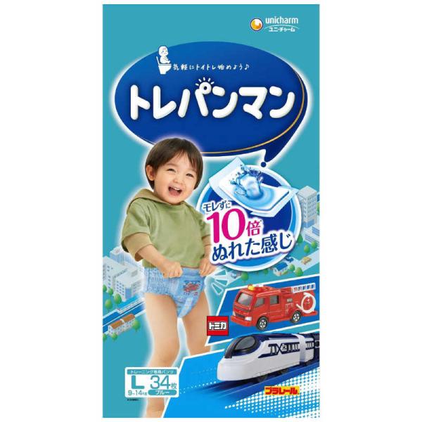 【発売日：2023年03月07日】ユニチャーム unicharm ベビーオムツ 紙おむつ 紙パンツ トレパンマンブルL34 コジマ コジマ電気 家電