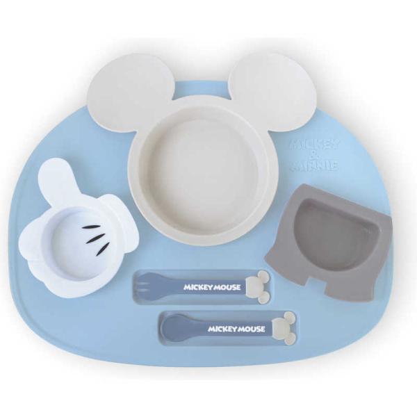 【発売日：2022年07月26日】ベビー用品 キッズ ミッキーマウスアイコンランチプレート コジマ コジマ電気 家電