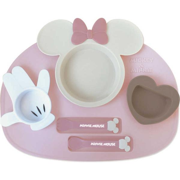 【発売日：2022年11月03日】ベビー用品 キッズ ミニーマウスアイコンランチプレート コジマ コジマ電気 家電