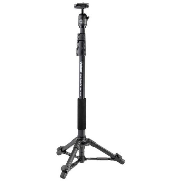 【発売日：2018年03月23日】テレビ オーディオ カメラ カメラ カメラアクセサリー 一脚 BALL EX HEAD Pod Pole PolePod Velbon スタンド ベルボン ボールヘッド ポールポッド 型一脚 三脚・一脚 コ...