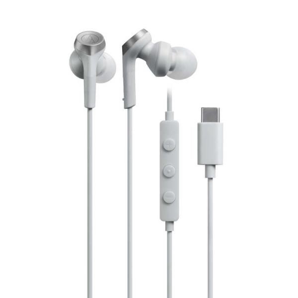 【発売日：2022年10月21日】オーディオテクニカ audio-technica イヤホン イヤフォン ライトニング ATHCKS330CWH コジマ コジマ電気 家電