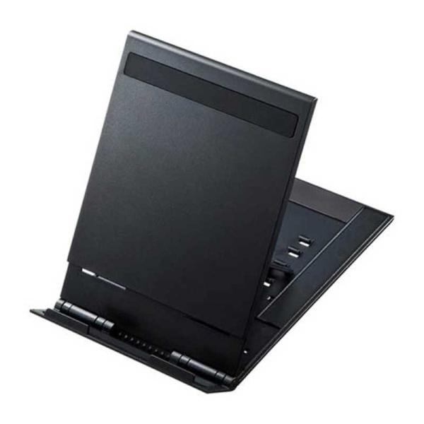 【発売日：2015年02月13日】PDA-STN11BK SANWA SUPPLY サンワサプライ ブラック モバイルタブレットスタンド モバイルタブレットスタンド5 折りたたみ可 段階角度調整 薄型　kojima　コジマヤフー　コジマ電気