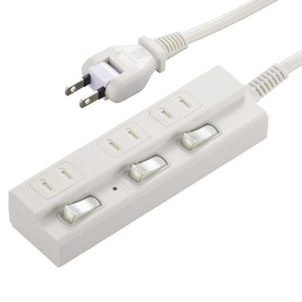 【発売日：2020年01月29日】電源タップ タップ 電源コンセント コンセント 電源 電源プラグ プラグ テーブルタップ HSBKTPK32W コジマ コジマ電気 家電