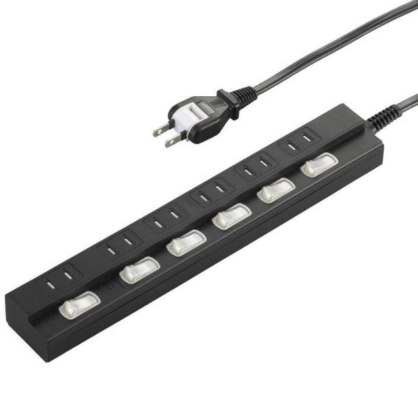 【発売日：2020年01月29日】電源タップ タップ 電源コンセント コンセント 電源 電源プラグ プラグ テーブルタップ HSBKTPK62K コジマ コジマ電気 家電