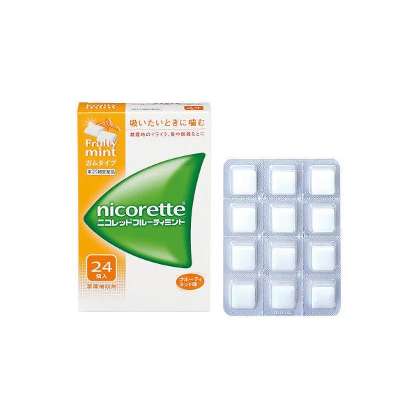 ［1回量：1日最大使用個数：使用開始時の1日の使用個数の目安（禁煙前の1日の喫煙本数）：使用開始時の1日の使用個数の目安（1日の使用個数）］1個：24個：20本以下：4〜6個1個：24個：21〜30本：6〜9個1個：24個：31本以上：9〜12個