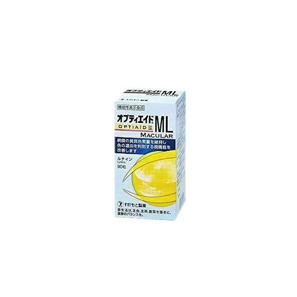 オプティエイドML MACULAR は、機能性表示食品です。機能性関与成分ルテインのほかに、 ゼアキサンチン、 ビタミン C 、ビタミンＥ、亜鉛、 銅など、毎日の健康維持に大切な成分を配合した複合サプリメントです。