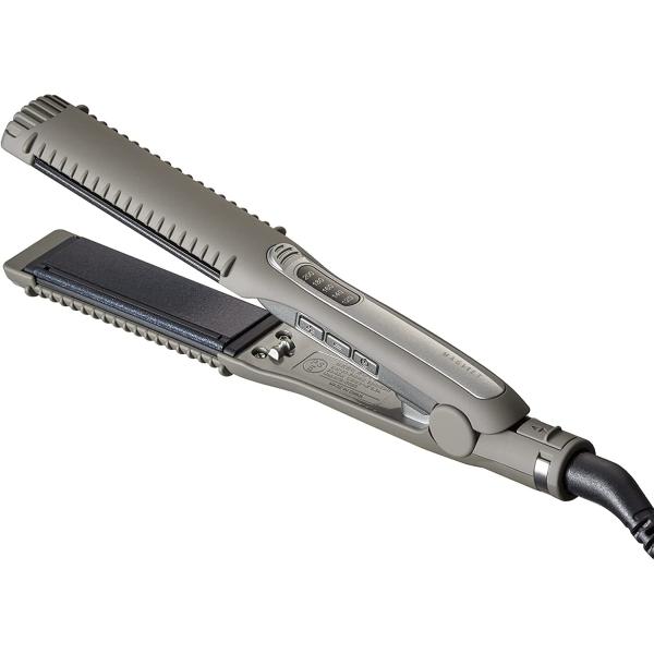 【商品名】　HOLISTIC curesマグネットヘアプロ ストレートアイロンＳ HCS-G06G 【商品説明】　・まっすぐも、ウェーブも使うたび髪質矯正「緩いくせ毛やナチュラルスタイルに」・サイズ：約 225(L)×30 (H)×30 (...