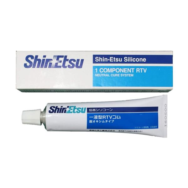 【商品名】　信越シリコーン 万能シーリング剤 100ml 透明 KE45T-100 【商品説明】　 【サイズ】　高さ : 3.70 cm　横幅 : 4.40 cm　奥行 : 18.20 cm　重量 : 130.0 g　※梱包時のサイズとなり...