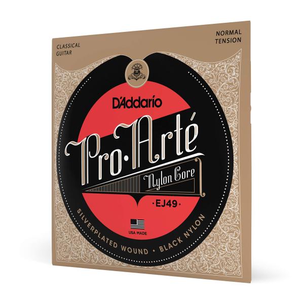 【商品名】　D'Addario ダダリオ クラシックギター弦 プロアルテ Silver/Black Normal EJ49 国内正規品 【商品説明】　・Silver/Black/Normal (Pro・Arte プロアルテ) 【サイズ】　高...