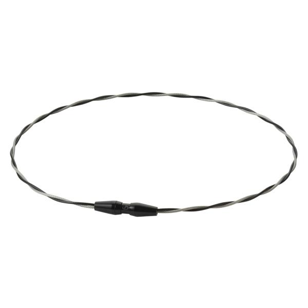 【商品名】　佐藤輝明選手愛用商品phiten(ファイテン) ネックレス RAKUWAネックワイヤー EXTREME トルネード ブラック/カシミヤシルバ 【商品説明】　・カラー：ブラック/カシミヤシルバー・サイズ：43cm・性別：男性/女性...