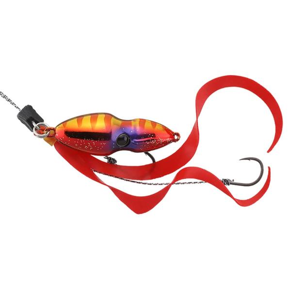 【商品名】　Jackall Lures JACKALL(ジャッカル) 鉛式ビンビンスイッチ 100g F-0069 レッドゴールド 【商品説明】　・Weight:100g・パッケージ重量:0.12kg 【サイズ】　高さ : 2.20 cm　...