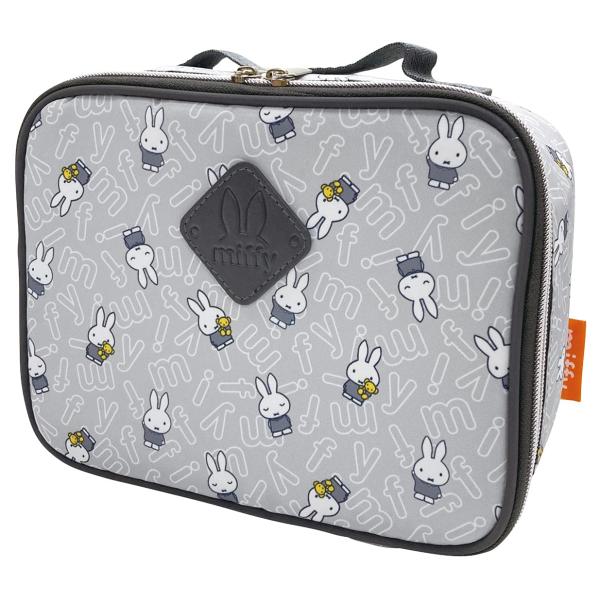 【商品名】　アイプランニング ミッフィー 消臭おむつ バッグ グレー W22×H17×D9cm K2068 【商品説明】　・サイズ：W22×H17×D9cm・持ち手付きで持ち運びに便利。・材質：ポリエステル・消臭ネーム付き（日本ダム製「デオ...