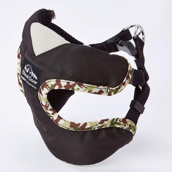 【商品名】　ペティオ (Petio) Ethical Door エシカルドア 迷彩ベストハーネス ブラック 犬 SS サイズ 【商品説明】　・原産国:中華人民共和国・本体サイズ (幅X奥行X高さ) :15×5×18cm・本体重量:0.06k...