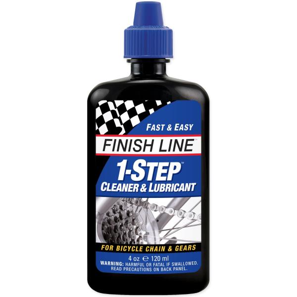 【商品名】　FINISH LINE(フィニッシュライン) 1ステップクリーナー&amp;ルーブ プラボトル 120ml 【商品説明】　・サイズ:120mlプラボトル・英語名：1-Step Cleaner &amp; Lube 【サイズ】　高...