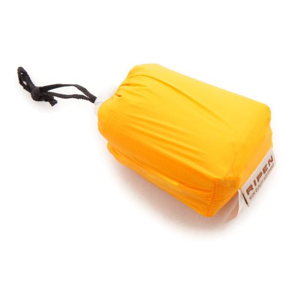 【商品名】　ライペン（ARAI TENT） ビバークツェルト・ソロ キャンプ&amp;ハイキング 【商品説明】　・カラー：イエロー・サイズ：設営時：間口80×奥行70×高さ90cm 収納時：9×7(幅4)cm・素 材：15dnリップストップ...