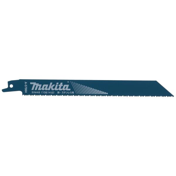 【商品名】　マキタ(Makita) レシプロソーブレード BIM48(5枚入) A-57984 【商品説明】　・品番:A-57984 【サイズ】　高さ : 1.40 cm　横幅 : 2.50 cm　奥行 : 23.00 cm　重量 : 19...