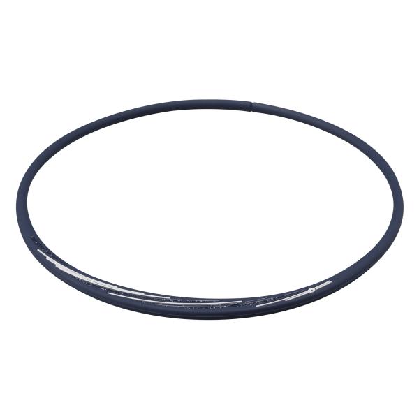 【商品名】　ファイテン(phiten) ネックレス RAKUWA ネックS スラッシュラインラメタイプ ネイビー/ホワイト 43cm 【商品説明】　・カラー:ネイビー/ホワイト・サイズ:43cm・性別:男性/女性・技術:ミクロチタンボール・...