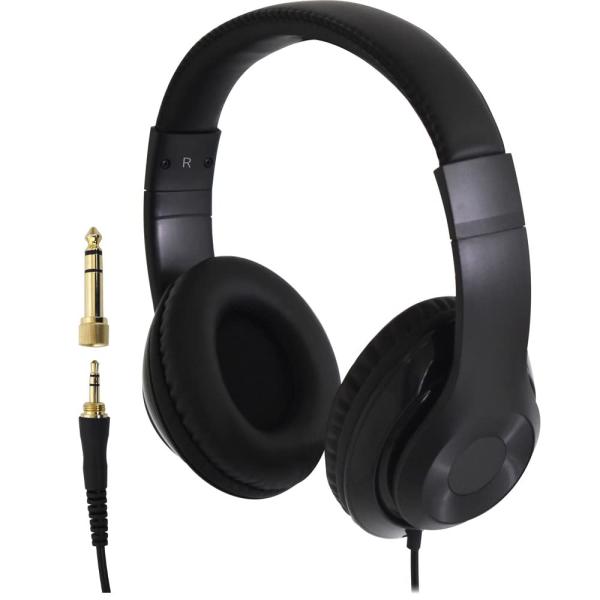 【商品名】　CUSTOM TRY CUSTOMTRY カスタムトライ ヘッドホン 密閉型 40mmドライバー HP-CT1 6.35mmステレオ変換プラ 【商品説明】　・バランスが良く立体感のあるサウンドは、音楽鑑賞や動画視聴、楽器の練習等...