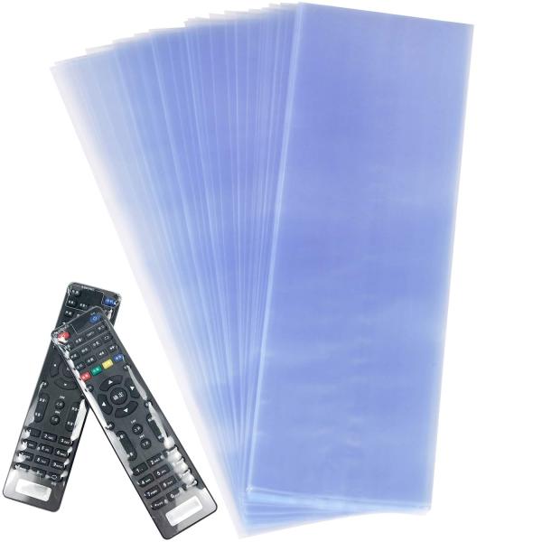 【商品名】　Morepack リモコン用シュリンクラップバッグ 100枚 3.1x11インチ クリア PVC 熱収縮 ユニバーサル保護フィルム 防塵 防 【商品説明】　・パッケージ:リモコン用シュリンクラップバッグ100個、3.1x11イン...