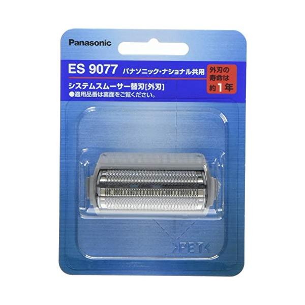【商品名】　パナソニック 替刃 メンズシェーバー用 外刃 ES9077 【商品説明】　・対象商品は下記の「商品の説明」で必ずご確認ください。 【サイズ】　高さ : 2.30 cm　横幅 : 8.00 cm　奥行 : 10.60 cm　重量 ...