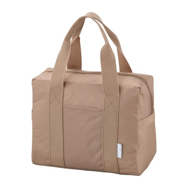 【商品名】　OSK soreto ランチバッグ モカ TB-39 【商品説明】　・サイズ:23×19×マチ13cm・メーカー:OSK・梱包重量:0.11kg・色:モカ・製品サイズ:19 x 23 x 13cm; 110g 【サイズ】　高さ ...