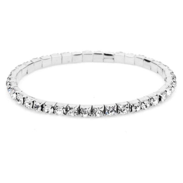 【商品名】　Deelfel アンクレット レディース ステンレス ホワイト ジルコニア 足首 伸び縮み豪華 一連 二連 三連 四連 五連 揃い ピカピカ 【商品説明】　・【ブレスレットサイズ】直径約70?伸縮可能　 素材：ステンレス　ジルコ...