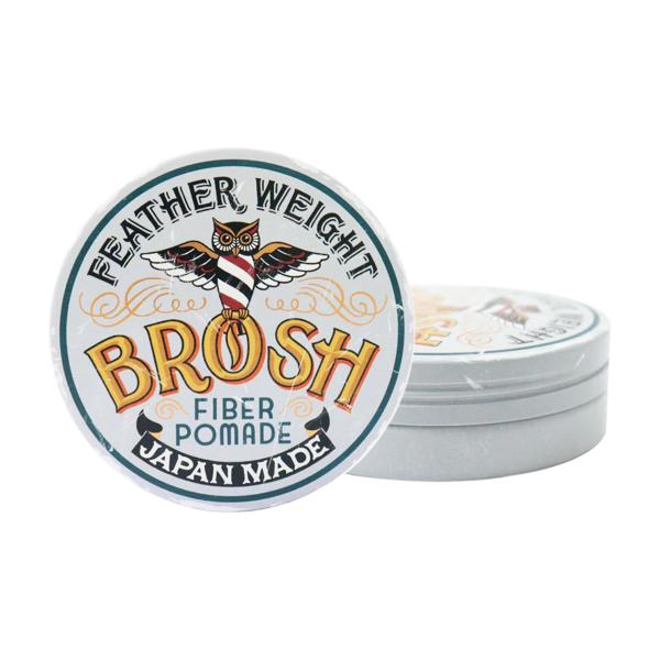 【商品名】　BROSH FIBER POMADE 120g 艶無し イージーホールド 【商品説明】　・サイズ:120g・内容量:120g 【サイズ】　高さ : 3.20 cm　横幅 : 9.60 cm　奥行 : 9.60 cm　重量 : 1...