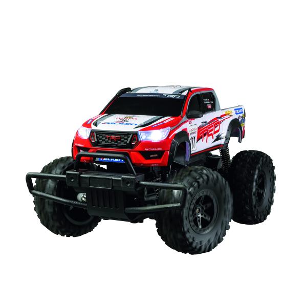 【商品名】　ジョーゼン ダートマックス 1/18スケールラジコン トヨタ ハイラックス レボ TRD AXCR 2019 JRVT118-RD 【商品説明】　・スピード:約13km/h 操作距離:約20m・セット内容: 本体1 送信機1 取...