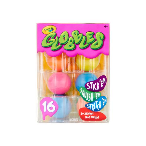 【商品名】　クレヨラ (Crayola) グロブル スクイーズ玩具 粘着ボール ストレス発散グッズ 16個セット 747292 正規品 【商品説明】　・パッケージサイズ : 約 幅 11cm x 高さ 15.3cm x 奥行 11cm / ...