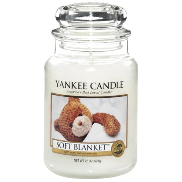 【商品名】　ヤンキーキャンドル YANKEE CANDLE JarL ジャーL ソフトブランケット ホワイト 623グラム (x 1) 【商品説明】　・サイズ:1個・内容量:1個 【サイズ】　高さ : 11.60 cm　横幅 : 12.40...