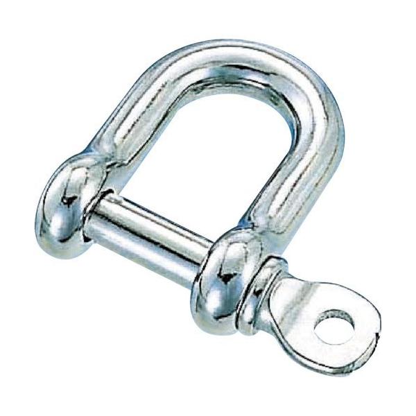 【商品名】　TRUSCO(トラスコ) ステンレス ネジシャックル 呼び16mm TNS-16 【商品説明】　・D1(mm)：16 D2(mm)：16 L(mm)：64 B(mm)：32 d(mm)：32 ねじ径：W5/8 使用荷重(kN)：...