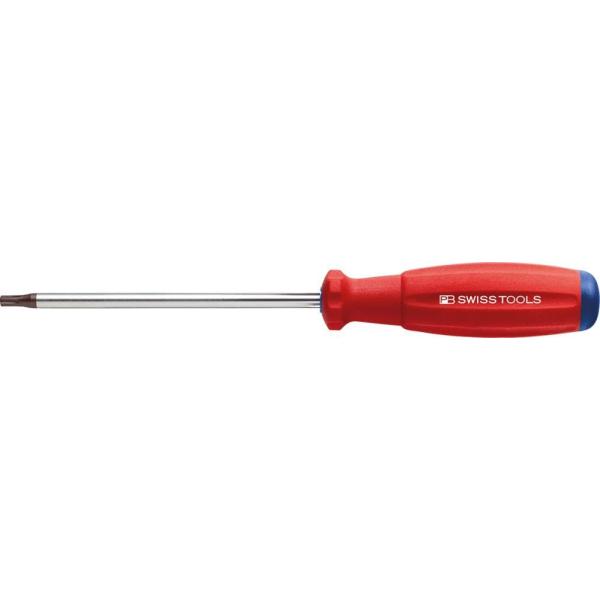 【商品名】　PB SWISS TOOLS PB(ピービー) スイスグリップ・トルクスプラスドライバー8401-8-60 【商品説明】　・●サイズ:T8・●全長(mm):140・●質量(g):19・●軸径(φmm):3・●軸長(mm):60 ...