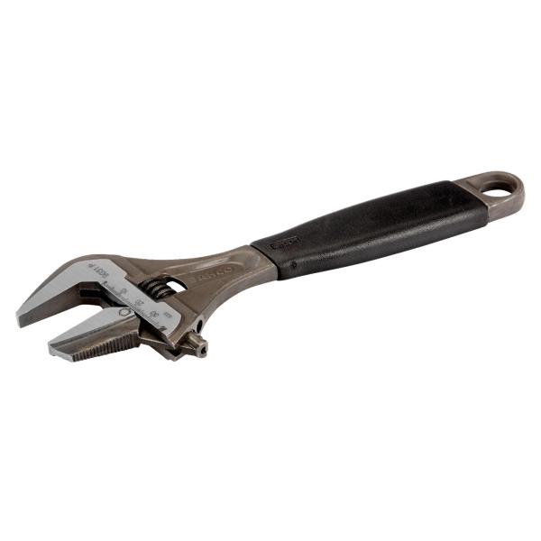 【商品名】　BAHCO(バーコ) Adjustable Wrenches with Thermoplastic Handle and Pipe Grip 【商品説明】　・全長(mm):218・原産国:スペイン・最大口開き(mm):39・材質...