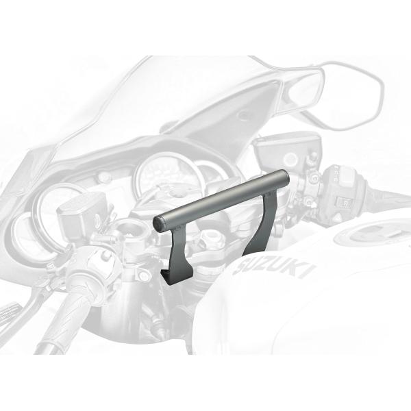 【商品名】　キジマ(Kijima) バイクパーツ ステー ハンドル マウントバー スチール製 ハヤブサ(8BL-EJ11A/'21-) φ22.2mm  【商品説明】　・スチール製マットブラック仕上げ・パイプ径：22.2mm、有効取付長：1...