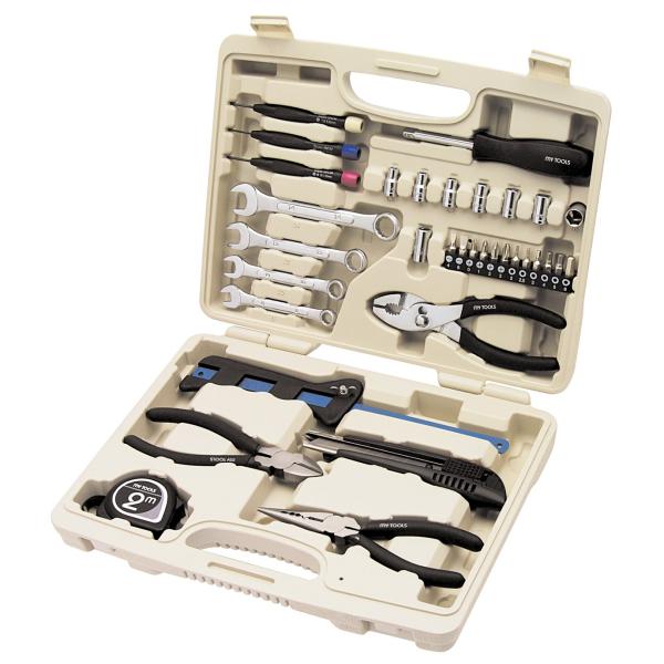 【商品名】　高儀(Takagi) MY TOOLS マイツールズ 34pcs MT-200 【商品説明】　・6.35mm角ソケット:4.5/5/5.5/6/7/8/10mm・コンビネーションレンチ:8/10/12/14mm・セット内容:金切...