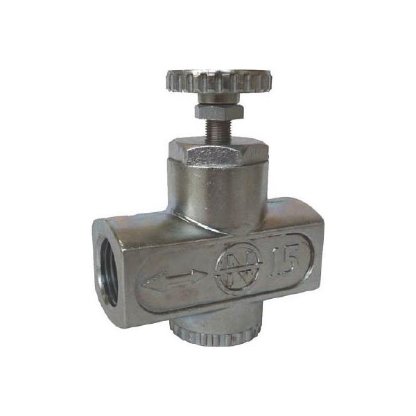 【商品名】　日本精器 スピードコントローラ10A BN280010 【商品説明】　・使用圧力:0~1MPa・使用流体:空気・使用温度範囲:5~60℃・接続口径:Rc3/8・有効断面積(mm[[の2乗]]):20.0 【サイズ】　高さ : 3...