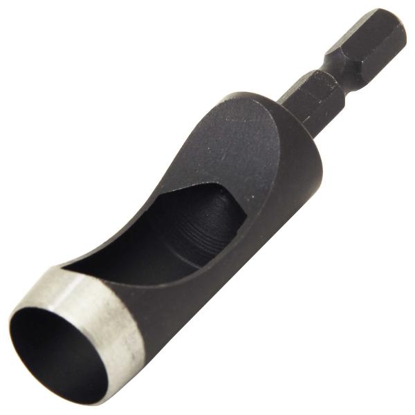 【商品名】　SK11(エスケー11) Y-SK11 六角軸皮ポンチビット 皮・ゴム・ビニール・紙・石こうボード用 15mm 【商品説明】　・サイズ:15.0mm・対応機種:充電ドリル・インパクトドライバー・材質:SK-4・用途:皮・ゴム・ビ...