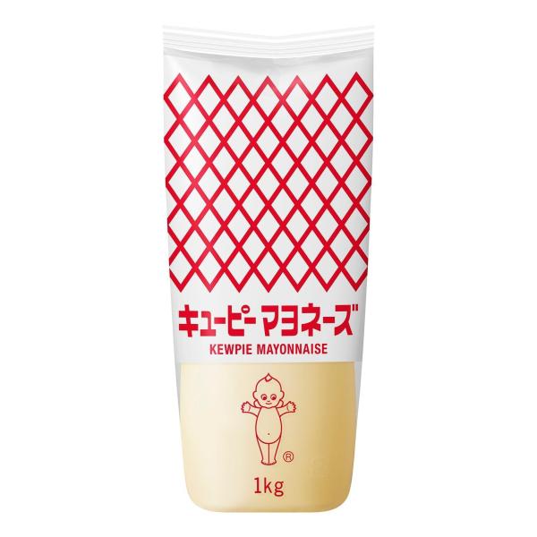 【商品名】　キユーピー マヨネーズ 1kg 大容量 卵黄タイプ 卵のコクとうま味 【商品説明】　・カロリー:-・サラダだけでなく、いろいろなお料理にお使いいただけます。・ブラント名:キユーピー・内容量:1kg・原材料:食用植物油脂(大豆を含...