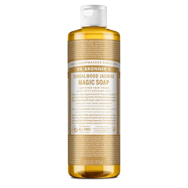 【商品名】　ドクターブロナー マジックソープ SA(サンダルウッドジャスミン) 473ml 白檀とジャスミンのウッディで優雅な香り 植物オイル マルチオ 【商品説明】　・サイズ:473ml・内容量:473ml・原産国:アメリカ合衆国・香り:...