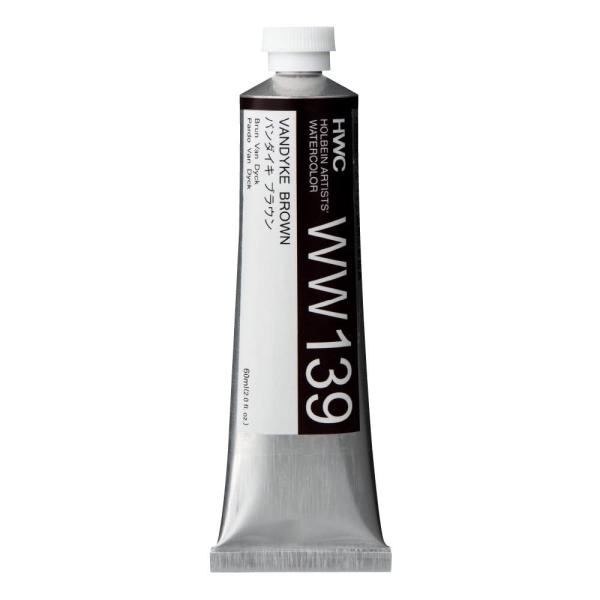 【商品名】　ホルベイン 透明水彩絵具 WW139 60ml バンダイキブラウン 13139 【商品説明】　・パッケージ重量: 0.12 kg・梱包サイズ:14 x 4 x 4 cm 【サイズ】　高さ : 3.40 cm　横幅 : 3.40 ...