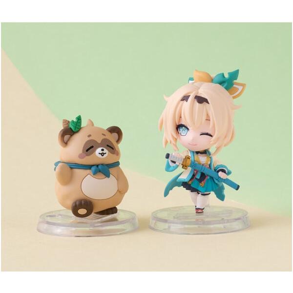 「ホロライブ」に所属するメンバーとファンキャラクターやマスコットキャラクター、象徴するアイテムをデフォルメ彩色済みフィギュアの第3弾が登場！「秘密結社holoX」から「風真いろは」をラインナップ！マスコットは「ぽこべぇ」を収録！【封入内容】...