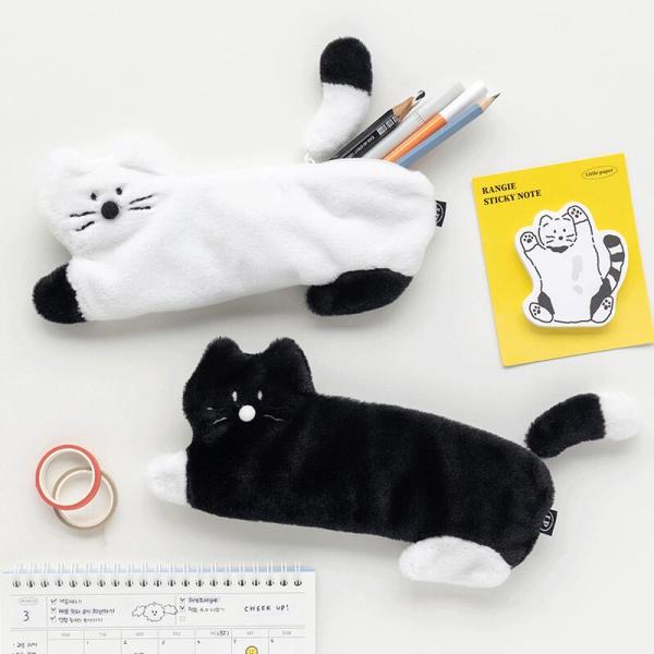 【商品名】RO Little paper Kitty pen case リトルペッパー ペンケース 筆箱 細かい化粧品 充電ケーブル USBメモリー マスキングテープなど ポーチ【サイズ】サイズ表記画像をご参照ください【材質】Cotton/...
