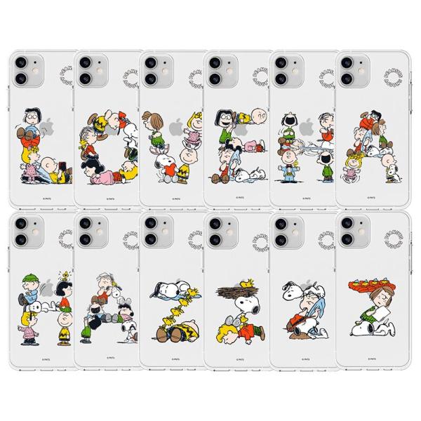 【商品名】ピーナッツ スヌーピー アルファベット ゲーム iPhone Galaxy 透明ゼリー ケース カバー スマホケース PEANUTS SNOOPY ALPHABET GAME CLEAR JELLY【対応機種】iPhone 17 ...