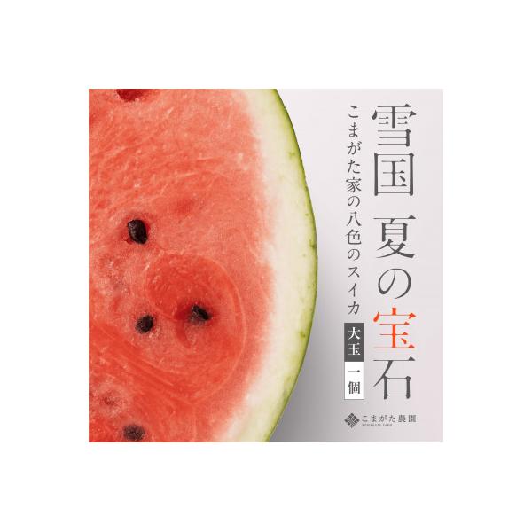 ■お礼品詳細　・配送種別：通常　・提供元：株式会社こまがた農園■お申し込み・配送・その他　・発送時期：2026-07-25〜2026-08-10(お届け時間帯指定可)　・申込受付期間：〜2026-07-25　・配達外のエリア：　・寄付証明書...