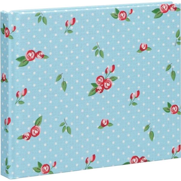 ●本体サイズ：タテ136×ヨコ167×背巾17mm●本体重量：270g●表紙：印刷表紙●ミニサイズ・100年台紙（ブルー）10枚（ 貼付有効サイズ：タテ120×ヨコ135mm）●フリーポケット付（CD, DVD, L判プリント収納可能）●透...