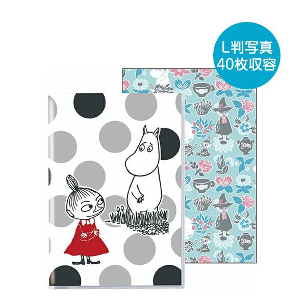 表紙の柄はリバーシブルなので裏返せば、また素敵！！パックン式ポケットアルバム●大人かわいいムーミンキャラクターをあしらったリバーシブルアルバム。●色んなテイストのデザイン表紙をご用意。●写真を美しく見せる高透明ポケット採用。●高透明表紙全面...