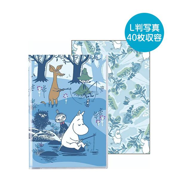 表紙の柄はリバーシブルなので裏返せば、また素敵！！パックン式ポケットアルバム●大人かわいいムーミンキャラクターをあしらったリバーシブルアルバム。●色んなテイストのデザイン表紙をご用意。●写真を美しく見せる高透明ポケット採用。●高透明表紙全面...