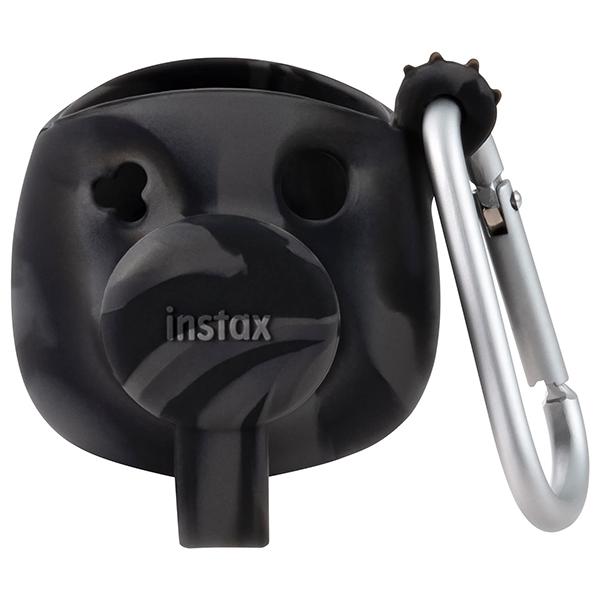 【発売日：2023年10月05日】INSTAX Pal専用のカラビナ付きシリコンケースです。【仕様】カラー：ブラックサイズ（約）：40mm×40.5mm×40mm（カラビナ除く）重量（約）：12.2g〜12.8g※「INSTAX Pal」本...