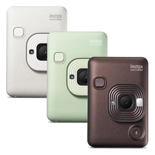 ハイブリットインスタントカメラ「instax mini LiPlay」はカメラとスマホプリンターの１台２役。カメラ背面のモニターを見ながら何度も撮影できて、好きな写真を選んでプリントできます。スマホの画像もプリントできて、小型軽量だから持ち...