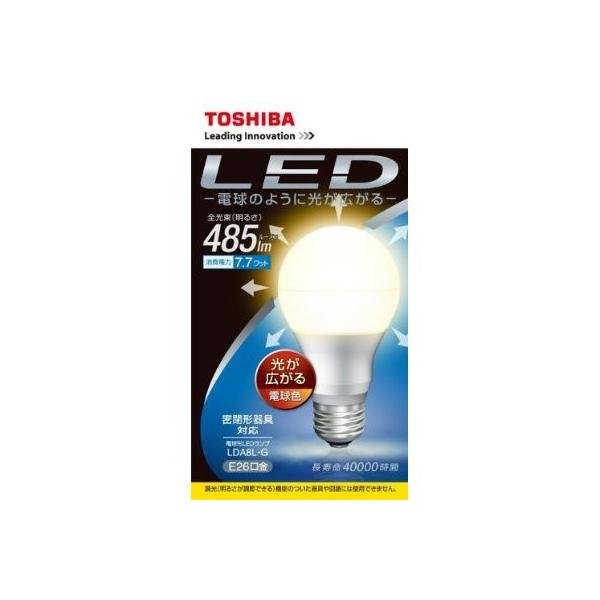 東芝 TOSHIBA LDA7N-G E26 LDA7NG60V1 昼白色 60V1 LED電球 60W